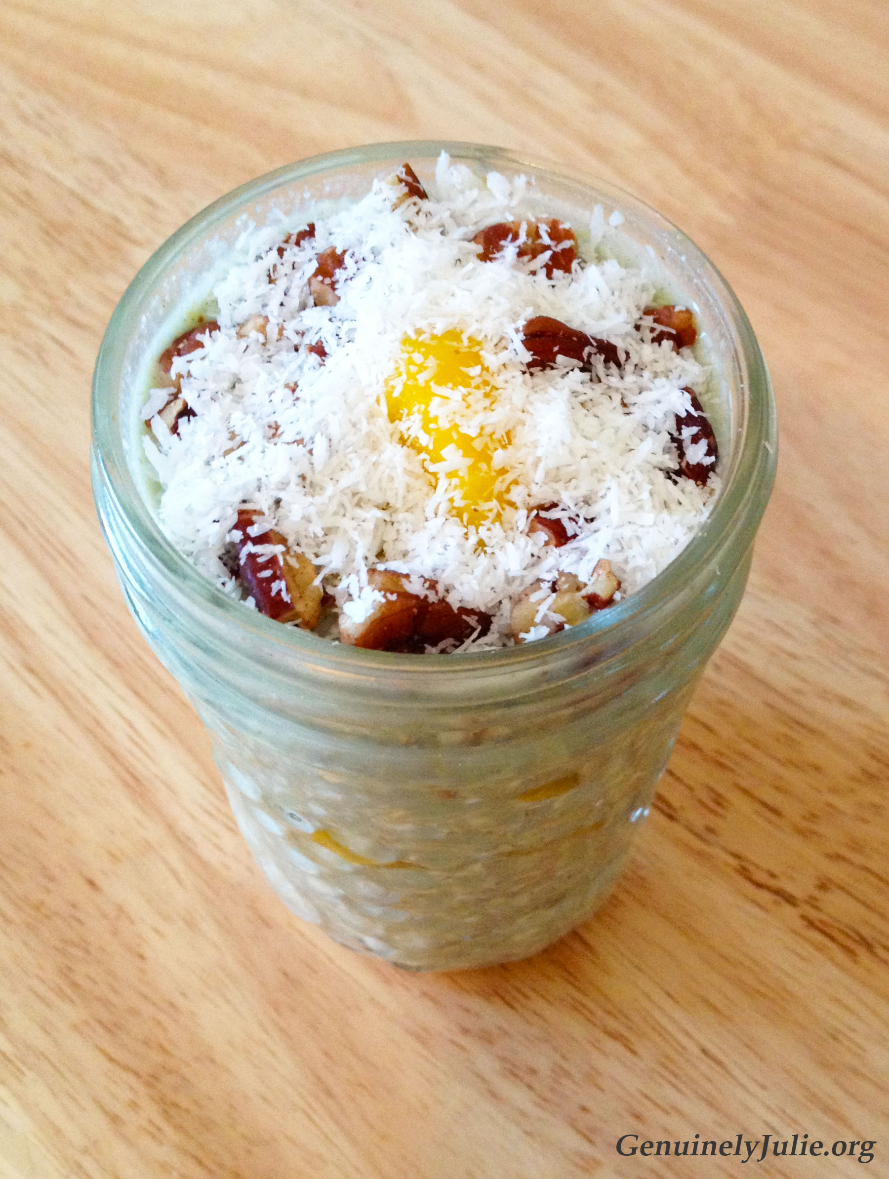 Mango Chai Overnight Oats + Trip to BC – Genuinely Julie
